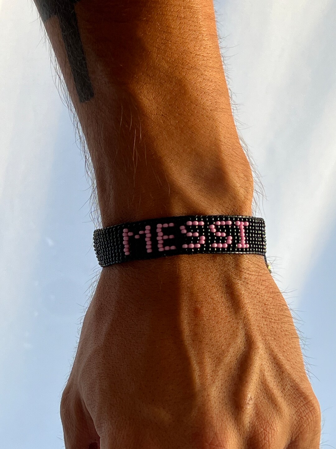 Lionel Messi Bracelet, Soccer Bracelet, Inter Miami, Gift for Him, Give ...