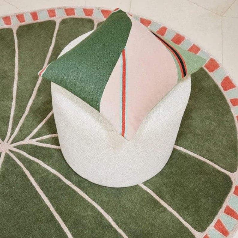 Oval Shape Rug Hand Tufted Woolen Area Rugs Living Room,bedroom,kitchen ...