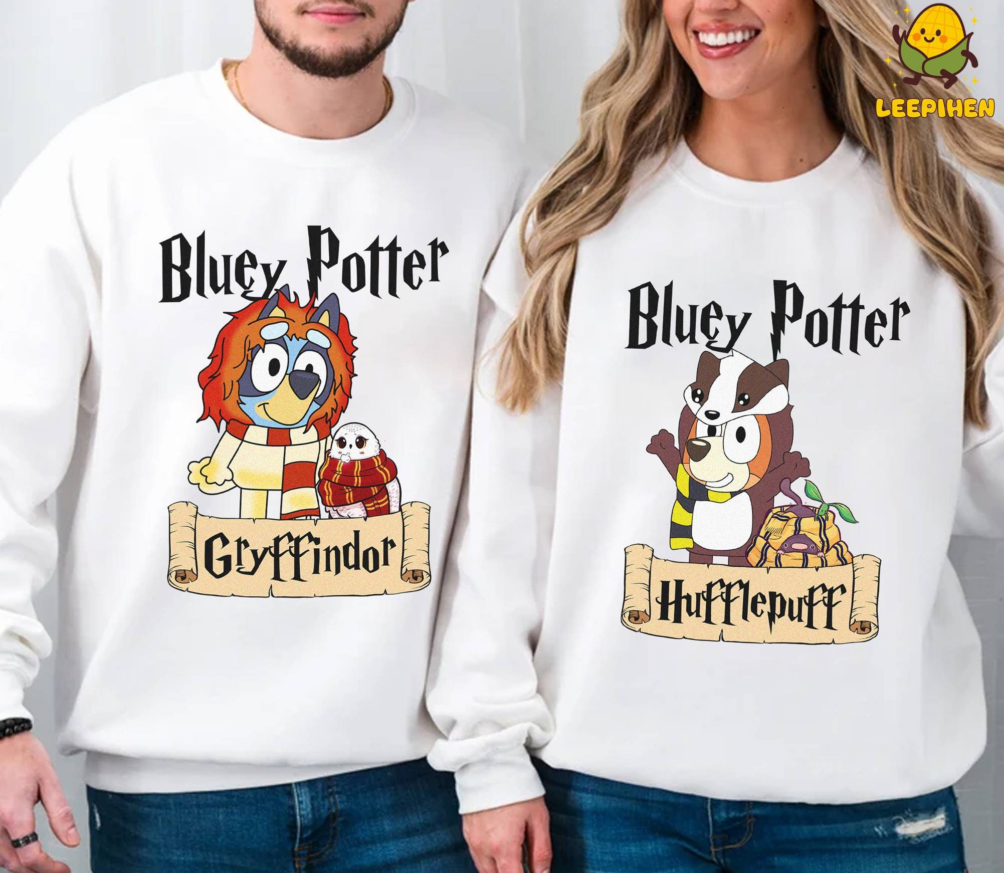 Bluey Potter Wizard Shirt Bluey Wizard School Shirt Bluey Universal ...