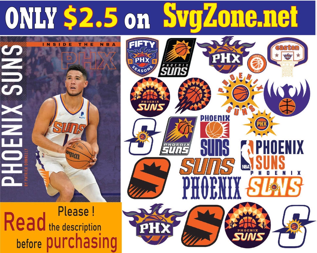High-quality Phoenix-suns Svg Logo Instant Download N-B-A - Etsy