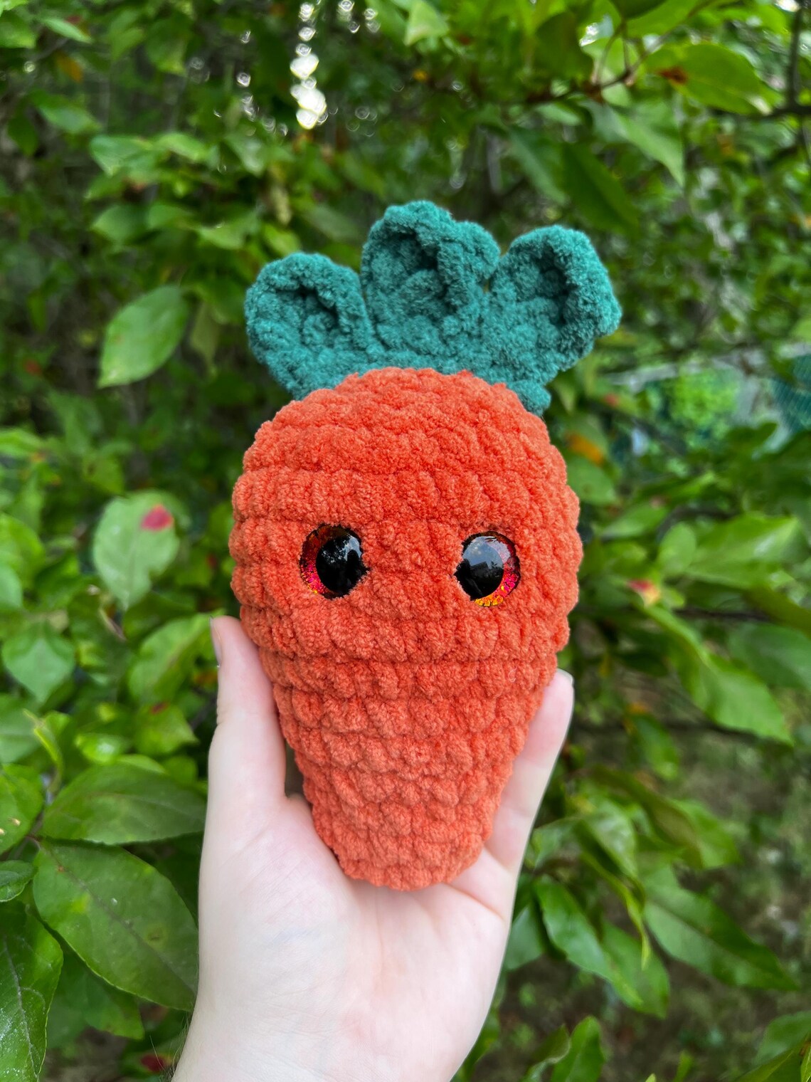 Carrot, Mini Veggie, Food Plushie, Stuffed Animal, Handmade Vegetable ...