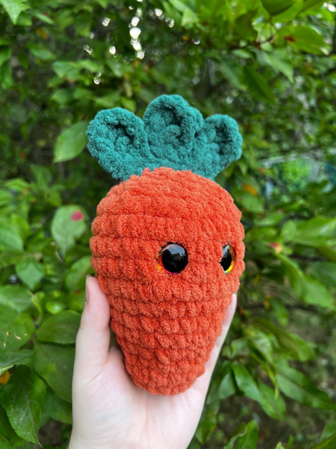 Carrot, Mini Veggie, Food Plushie, Stuffed Animal, Handmade Vegetable ...