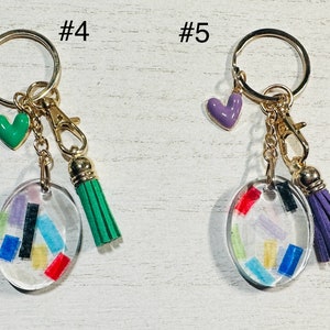 Eras Tour Concert Confetti Hand Made Keychain. - Etsy