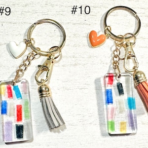 Eras Tour Concert Confetti Hand Made Keychain. - Etsy