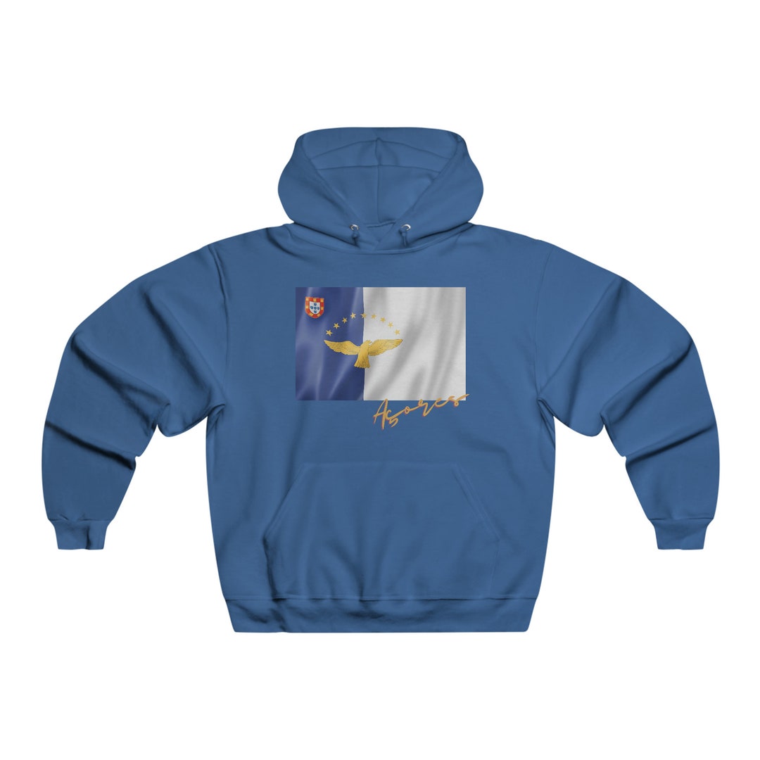 Show Your Azorean Pride: Portuguese Azores Flag Hoodie - Etsy