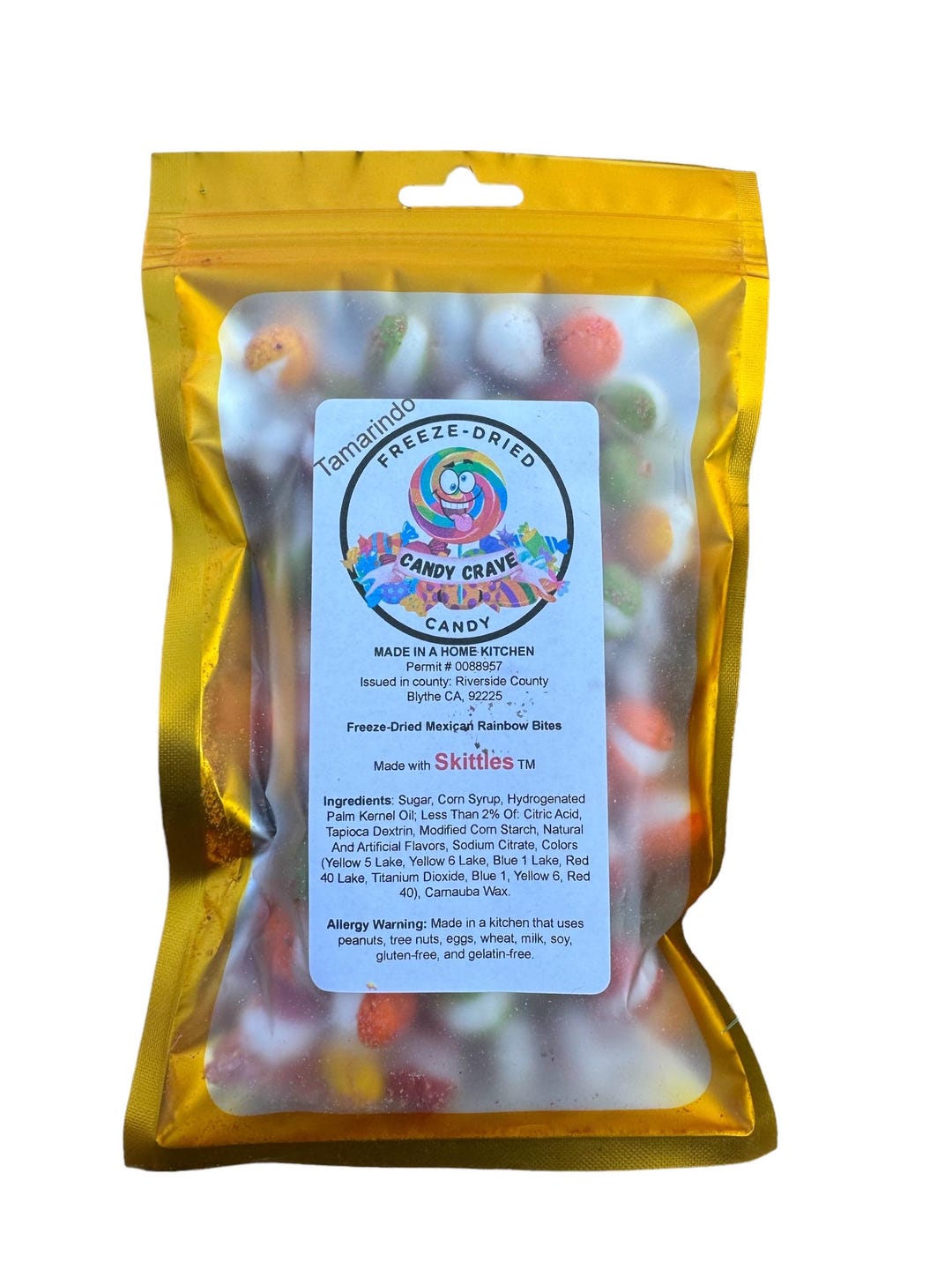 Freeze Dried Tamarindo-tamarind Rainbow Bites 3oz. - Etsy