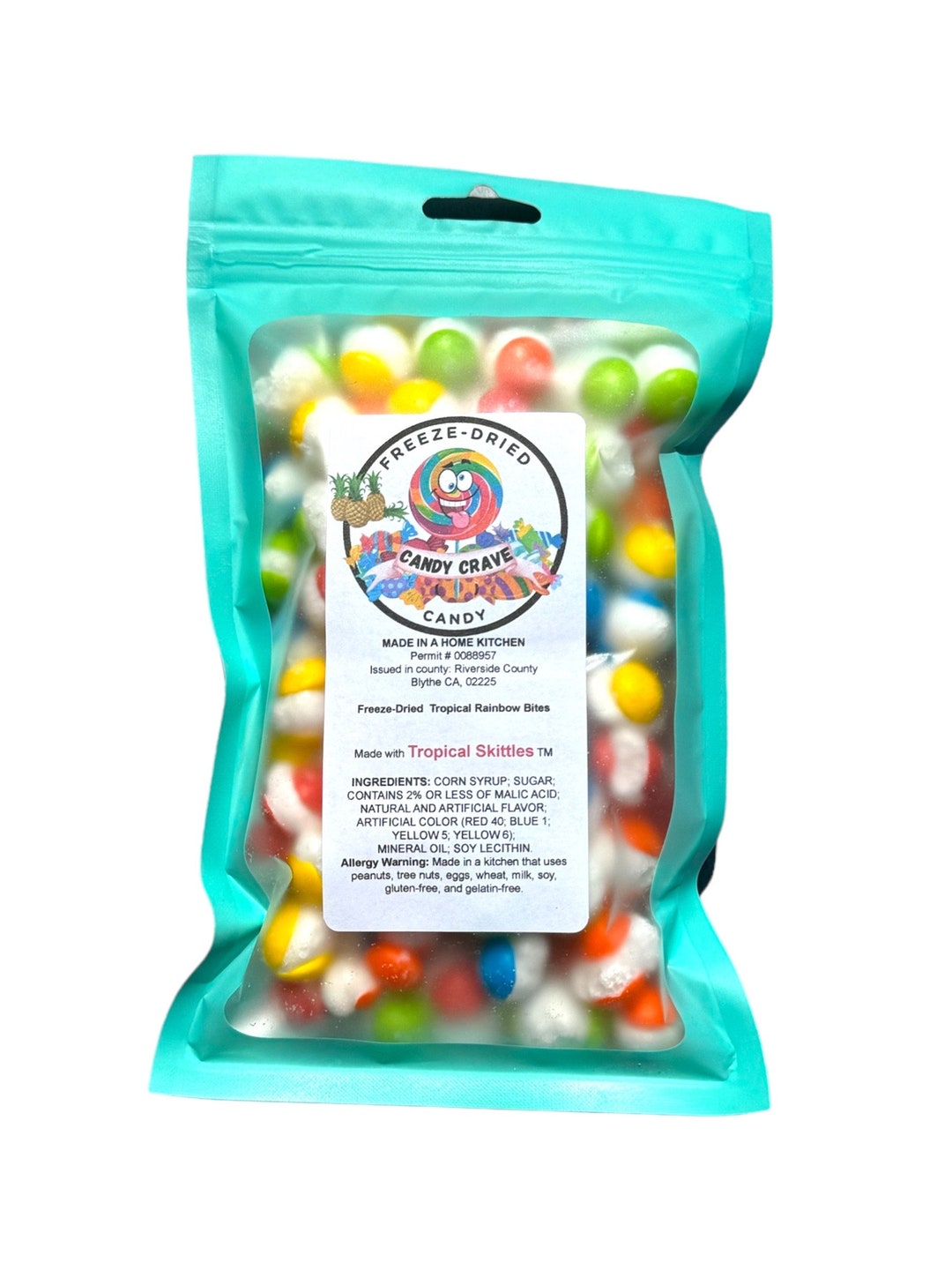Freeze Dried Tropical Rainbow Bites 3oz. - Etsy
