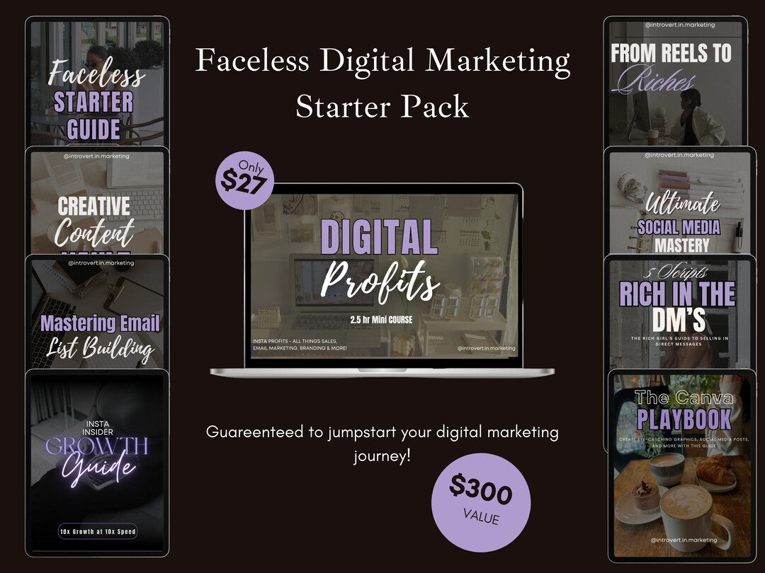 Ultimate Digital Marketing Bundle - Etsy