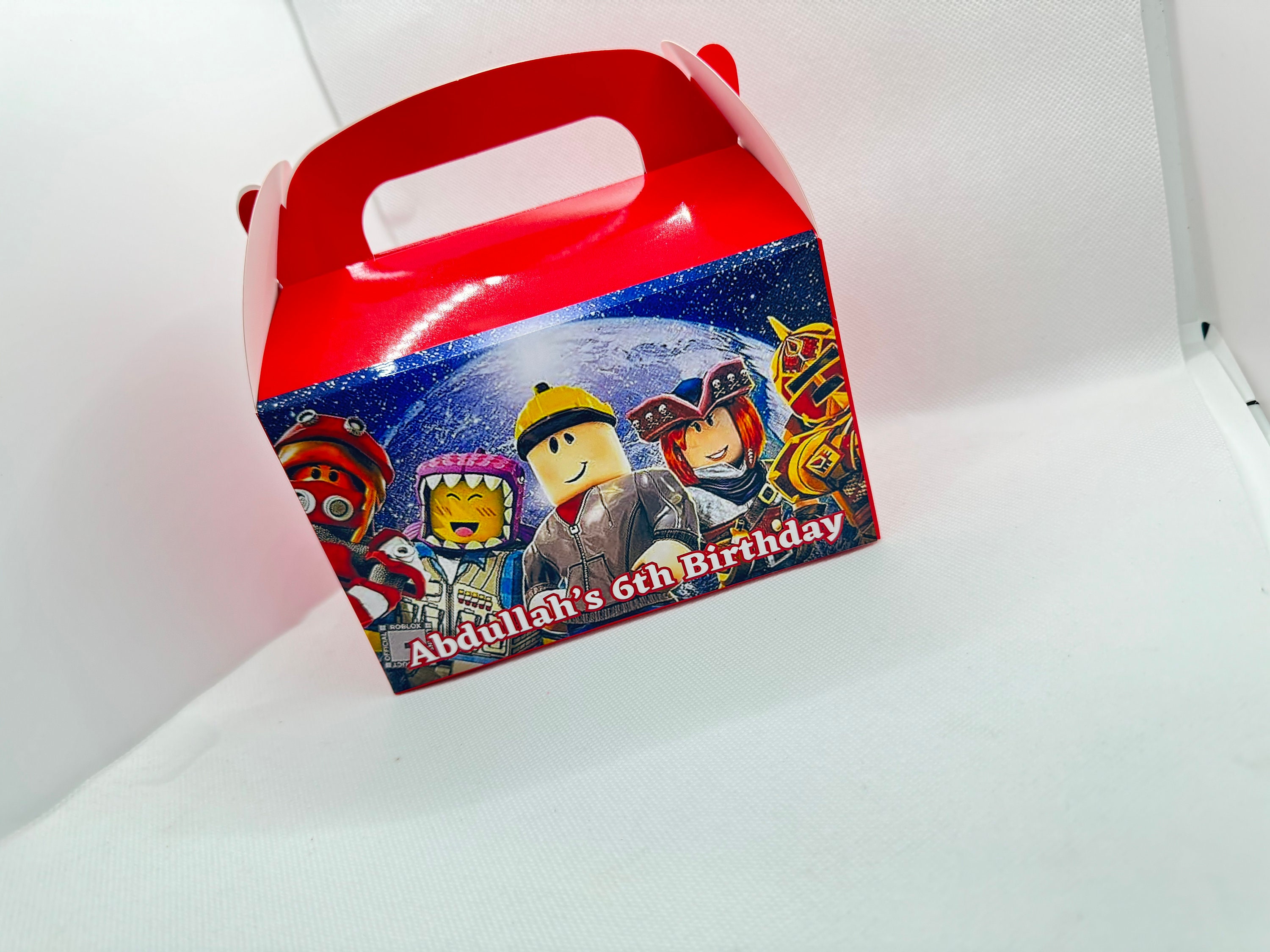 Roblox Gable Box Personalised Party Box - Etsy Australia