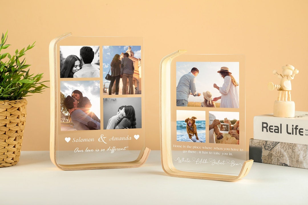 Personalized Photo Gift,personalized Photo Plaque With Stand,best ...