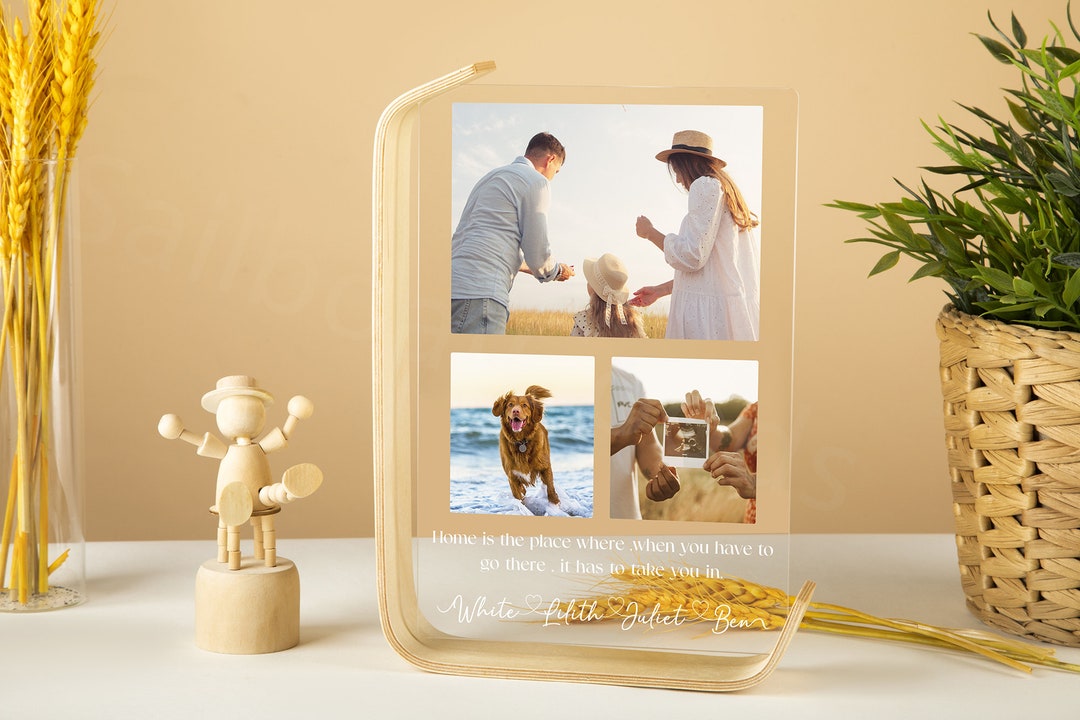 Personalized Photo Plaque,friendship Gift, Personalized Text Plaque ...