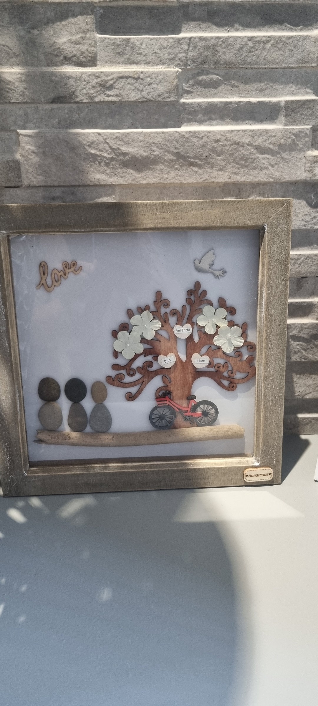 Key Holder Pebble Art - Etsy