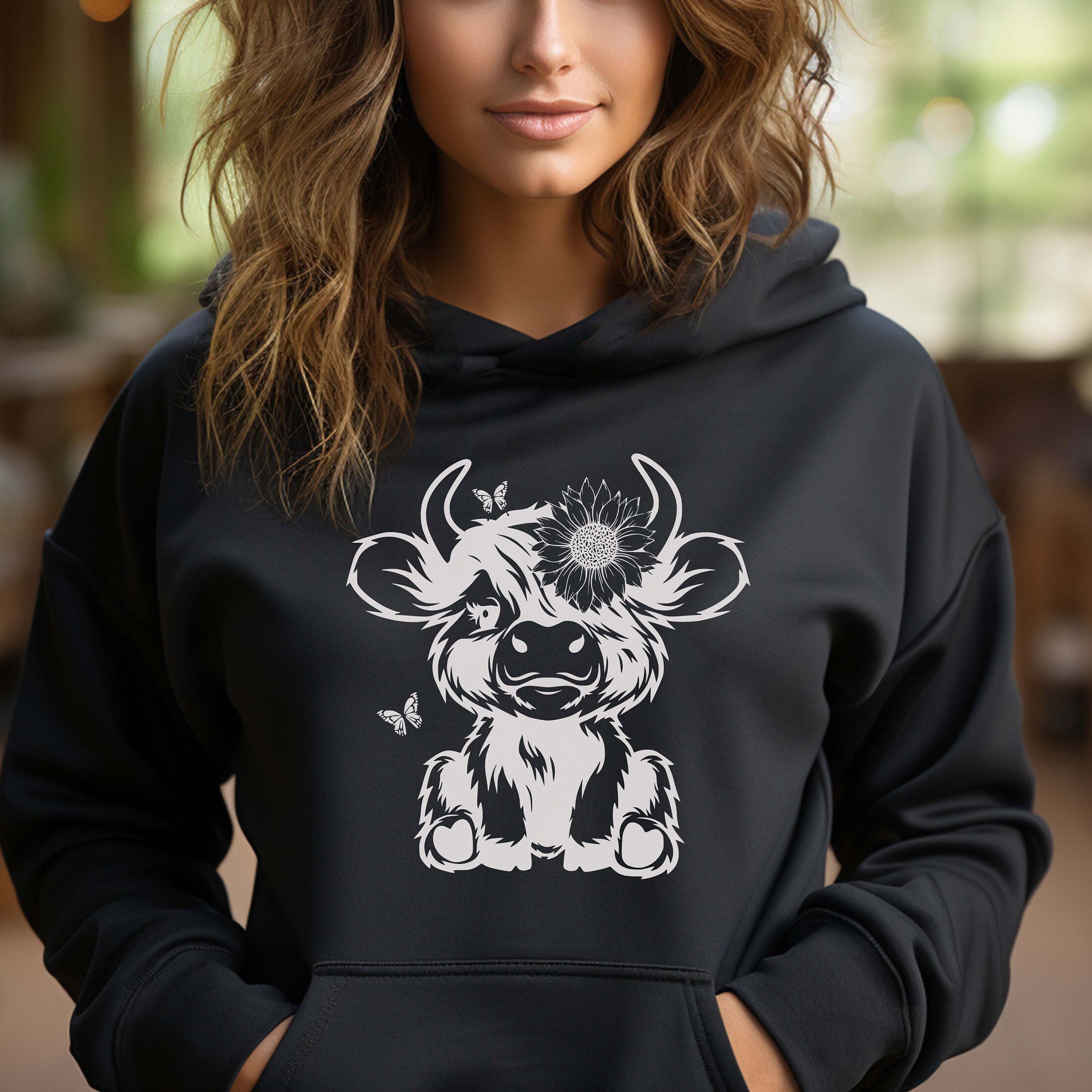 Highland Cow Sweatshirt, Highlands Cow Hoodie, Highlander Cow Shirt ...