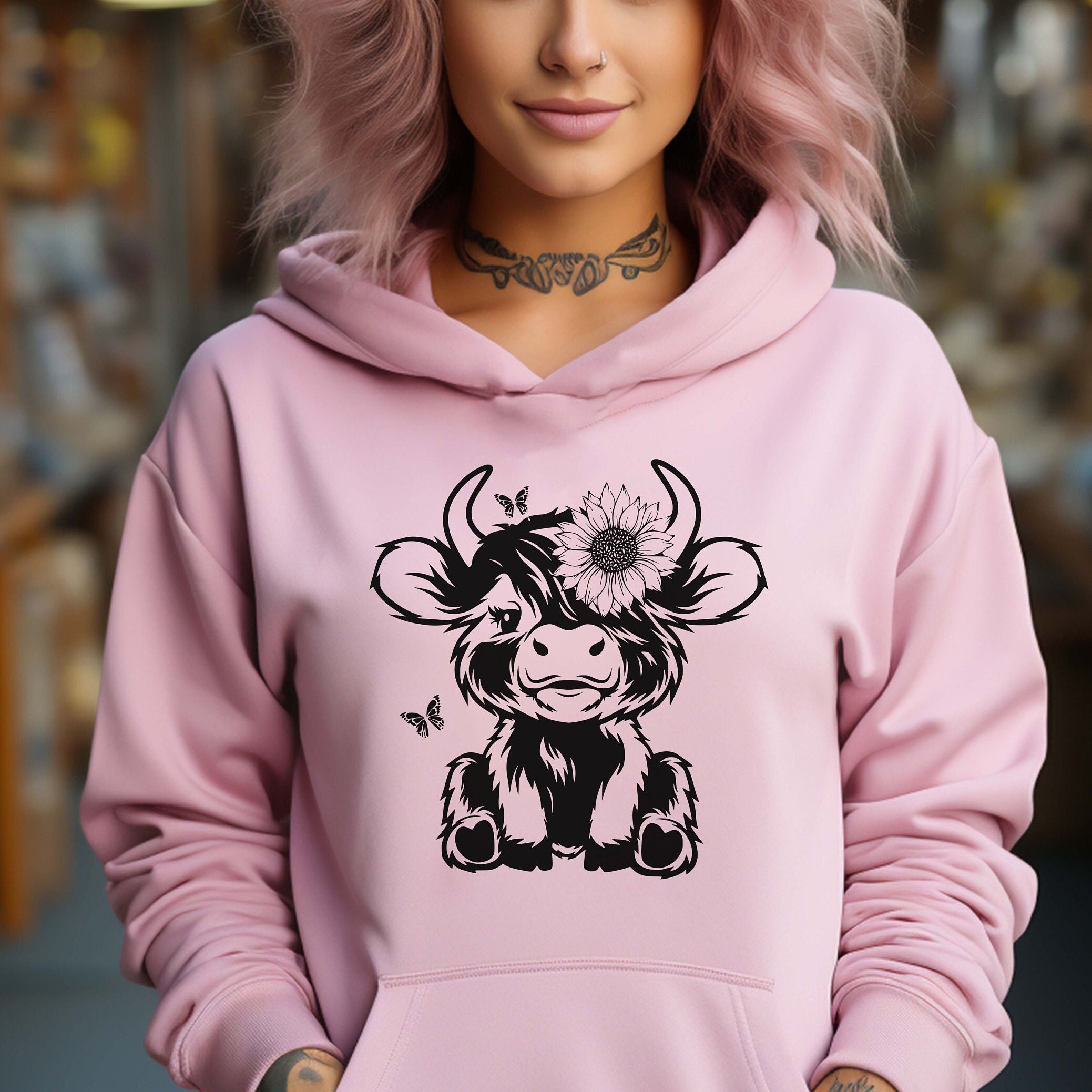 Highland Cow Sweatshirt, Highlands Cow Hoodie, Highlander Cow Shirt ...