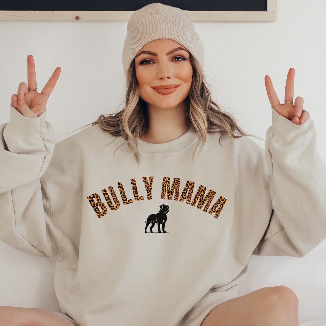 Bullmastiff Sweatshirt, Bully Mom Crewneck, Bull Mastiff Lover Gift ...