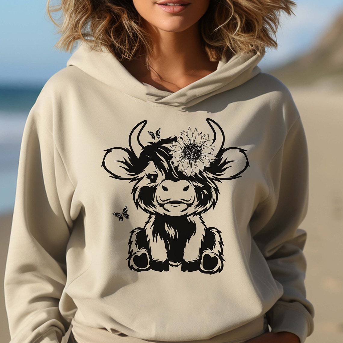 Highland Cow Sweatshirt, Highlands Cow Hoodie, Highlander Cow Shirt ...