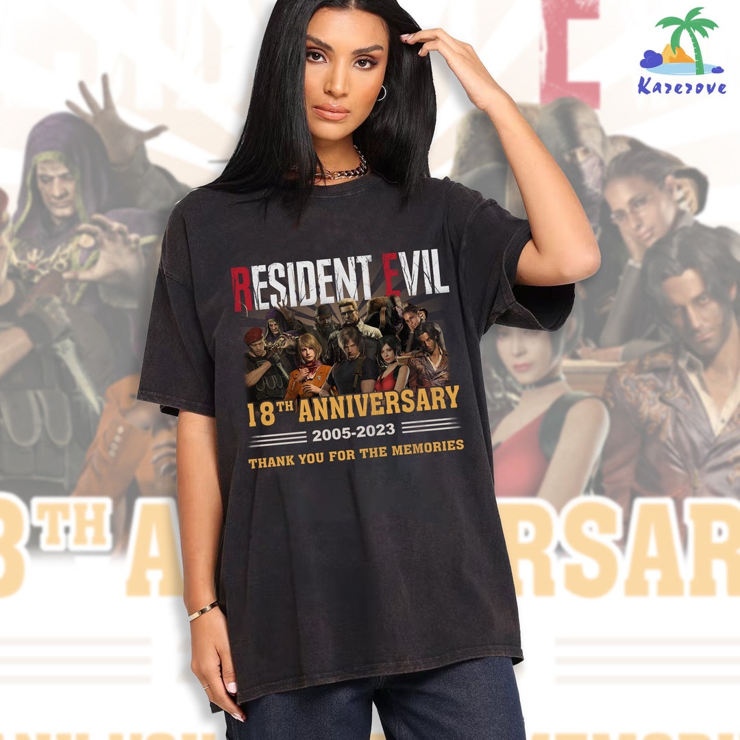Resident Evil 18th Anniversary Sweatshirt Re4 Shirt Homage - Etsy