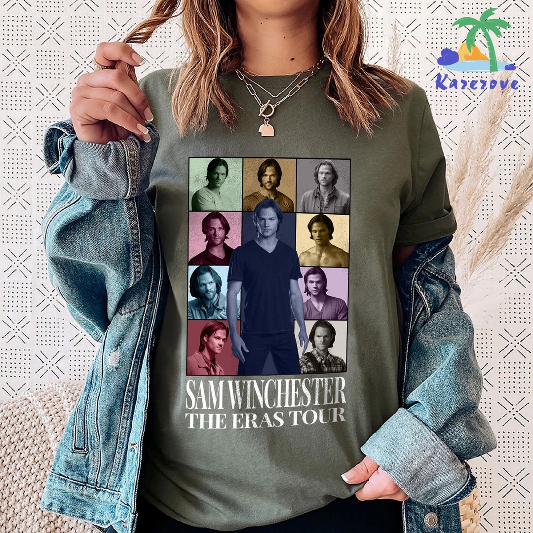 Vintage Sam Winchester Supernatural the Eras Tour Shirt Sam - Etsy