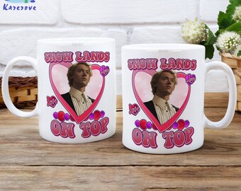 Coriolanus Snow Mug, Snow Lands on Top Mug, Coriolanus Snow Gift, Tom ...