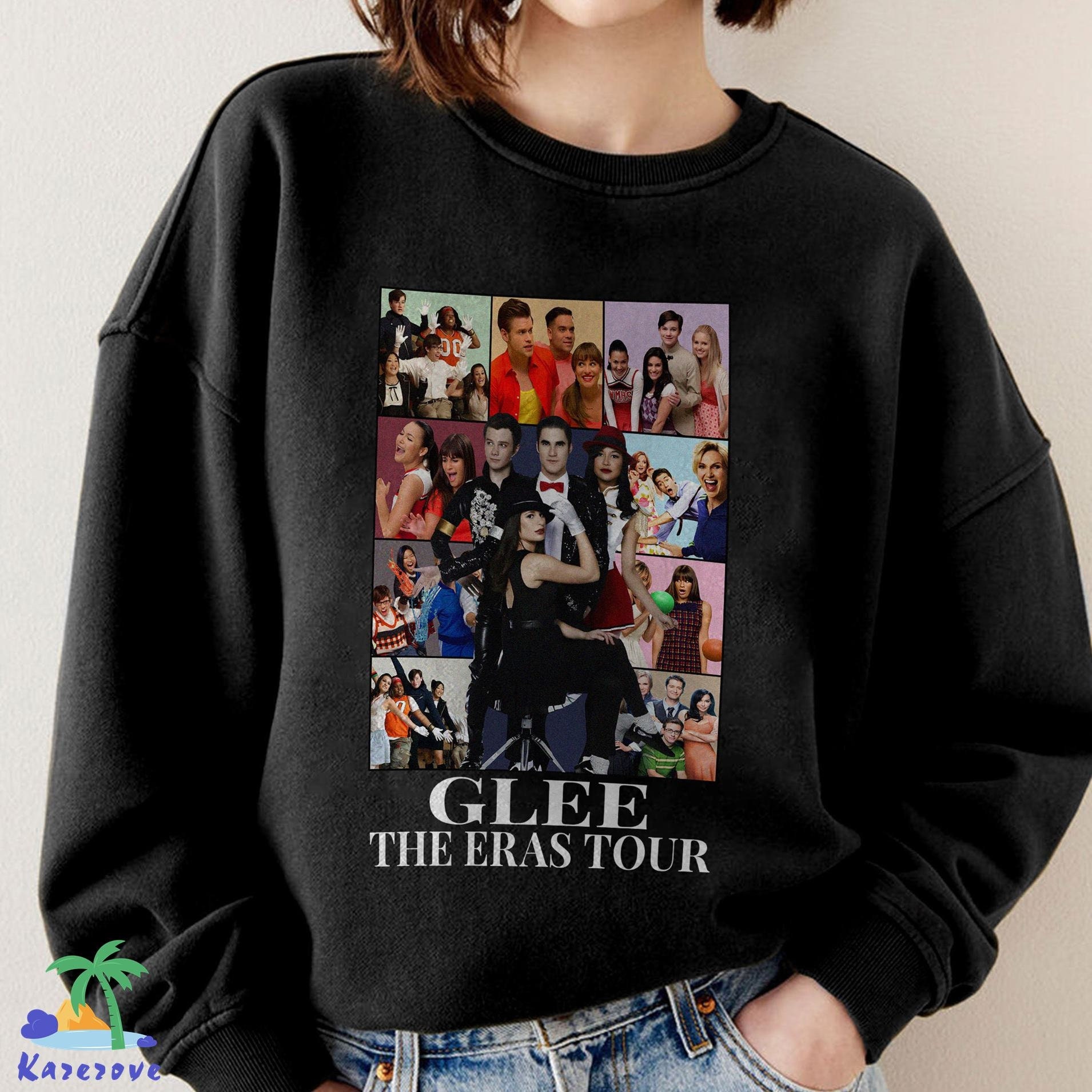 Glee the Eras Tour Style Sweatshirt Glee Characters Shirt Glee Shirt ...