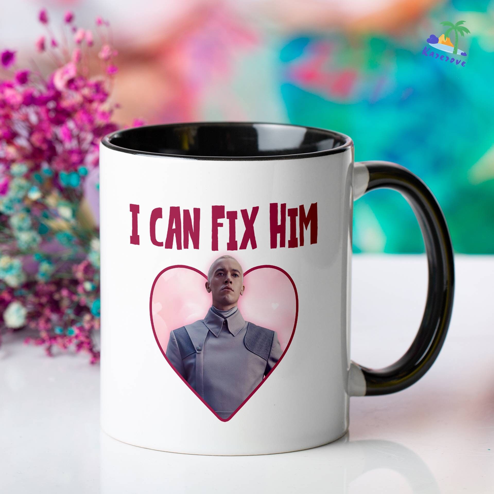 Coriolanus Snow Mug, Snow Lands on Top Mug, I Can Fix Him, Coriolanus ...