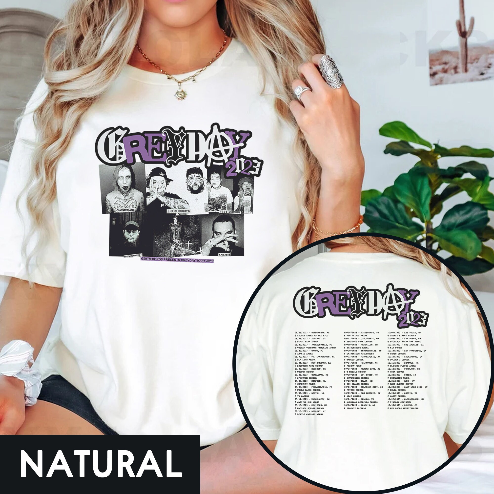 Grey Day Tour 2023 Shirt, Grey Day Tour Shirt, Grey Day Concert 2023 ...