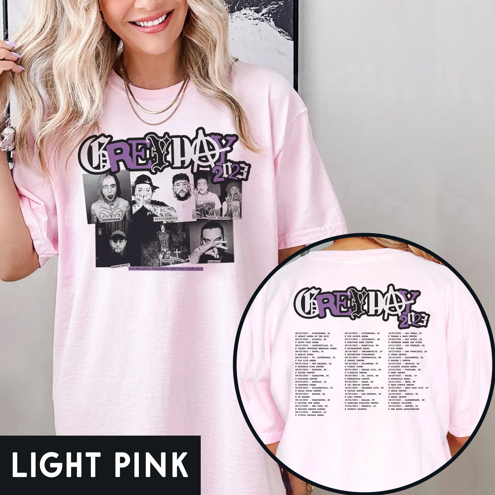 Grey Day Tour 2023 Shirt, Grey Day Tour Shirt, Grey Day Concert 2023 ...