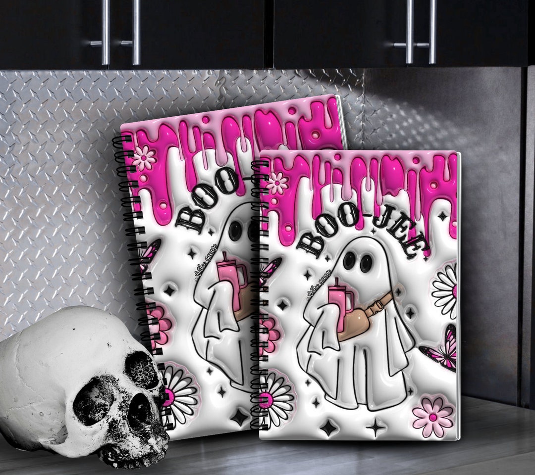 Boujee Boo Ghost Reusable Sticker Book, Sticker Album and Organizer ...