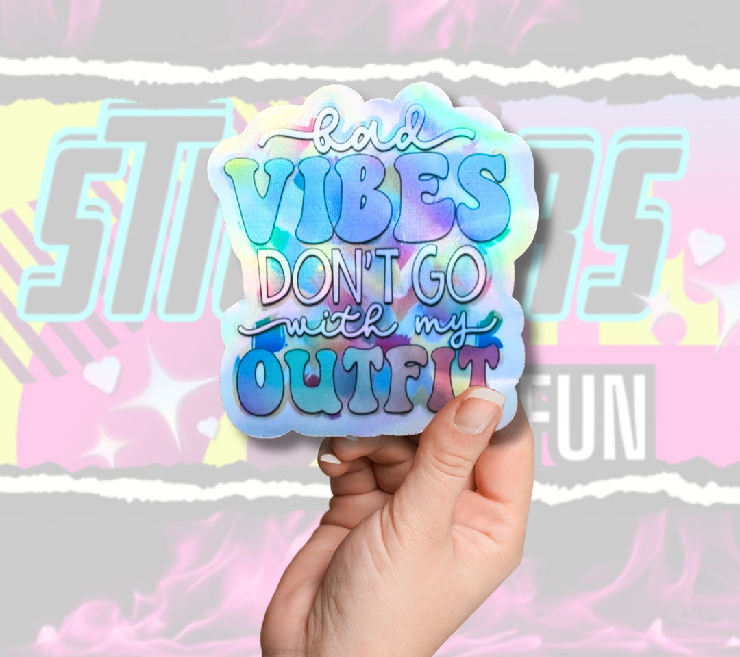 Sticker: Positive Vibes Sticker Perfect Sticker for - Etsy