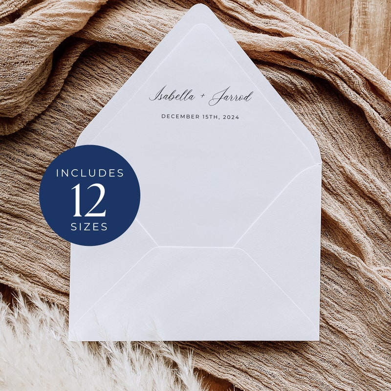 Custom Envelope Liners - Etsy