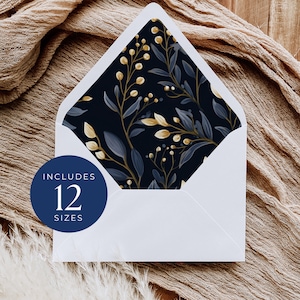 A7 Envelope Liner Template Canva, INSTANT DOWNLOAD, Custom Envelope ...