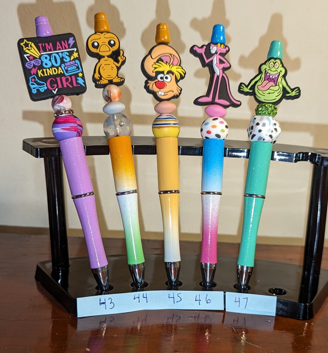 More 80s Cartoon Theme Beaded Pens - Etsy