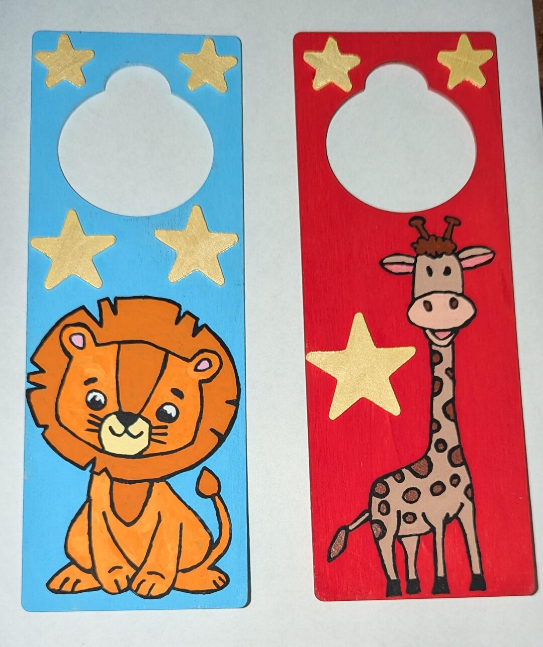 Wooden Doorknob Hangers - Etsy