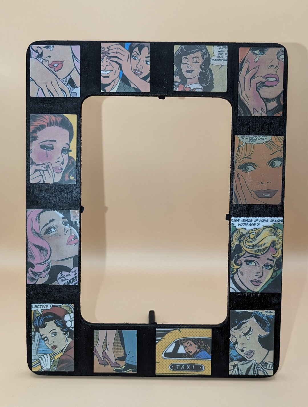 Comic Book Wooden Picture Frame - Etsy