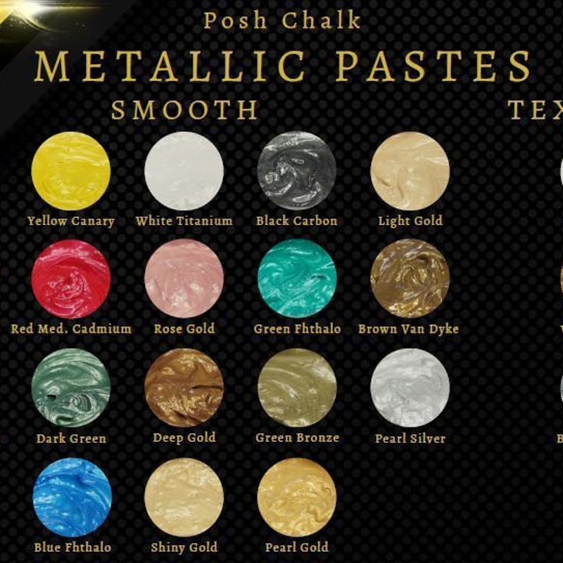 Metallic Chalk Paint - Etsy