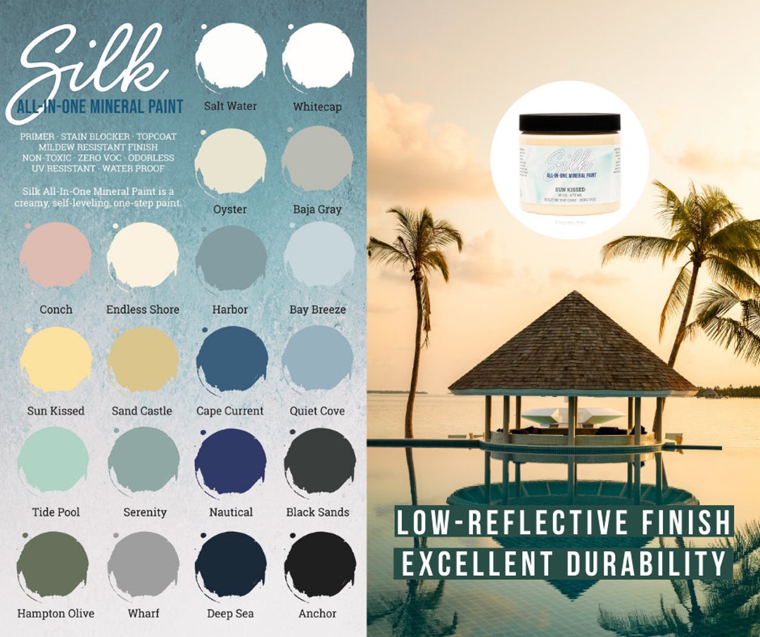 Dixie Belle Silk All-in-one Mineral Paint All 37 Colors 16 Oz You ...