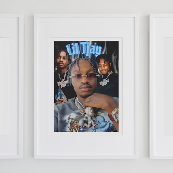 Lil Tjay Poster - Etsy UK