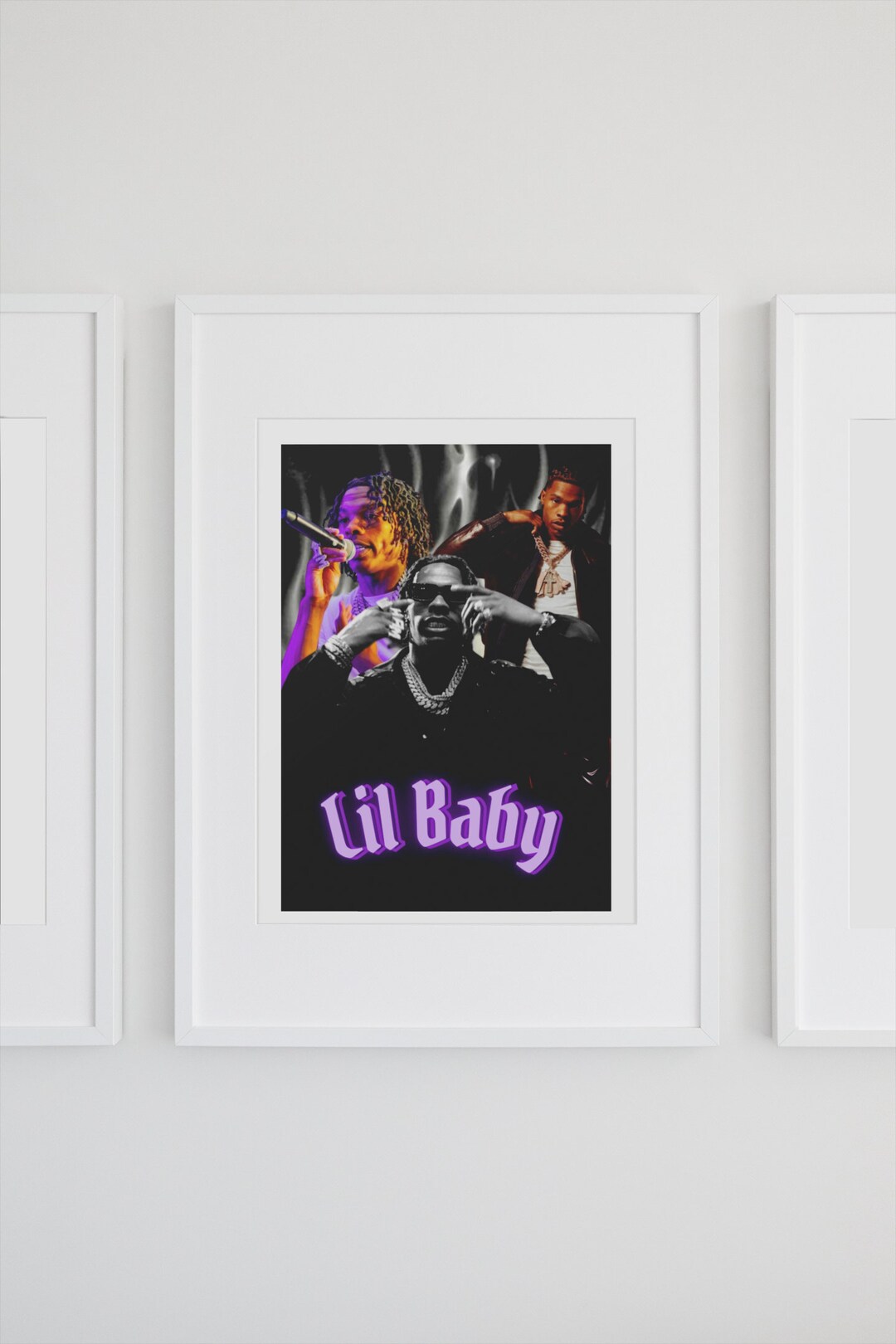 Lil Baby Poster, Digital Download, Room Decor, Gift for Girlfriend ...