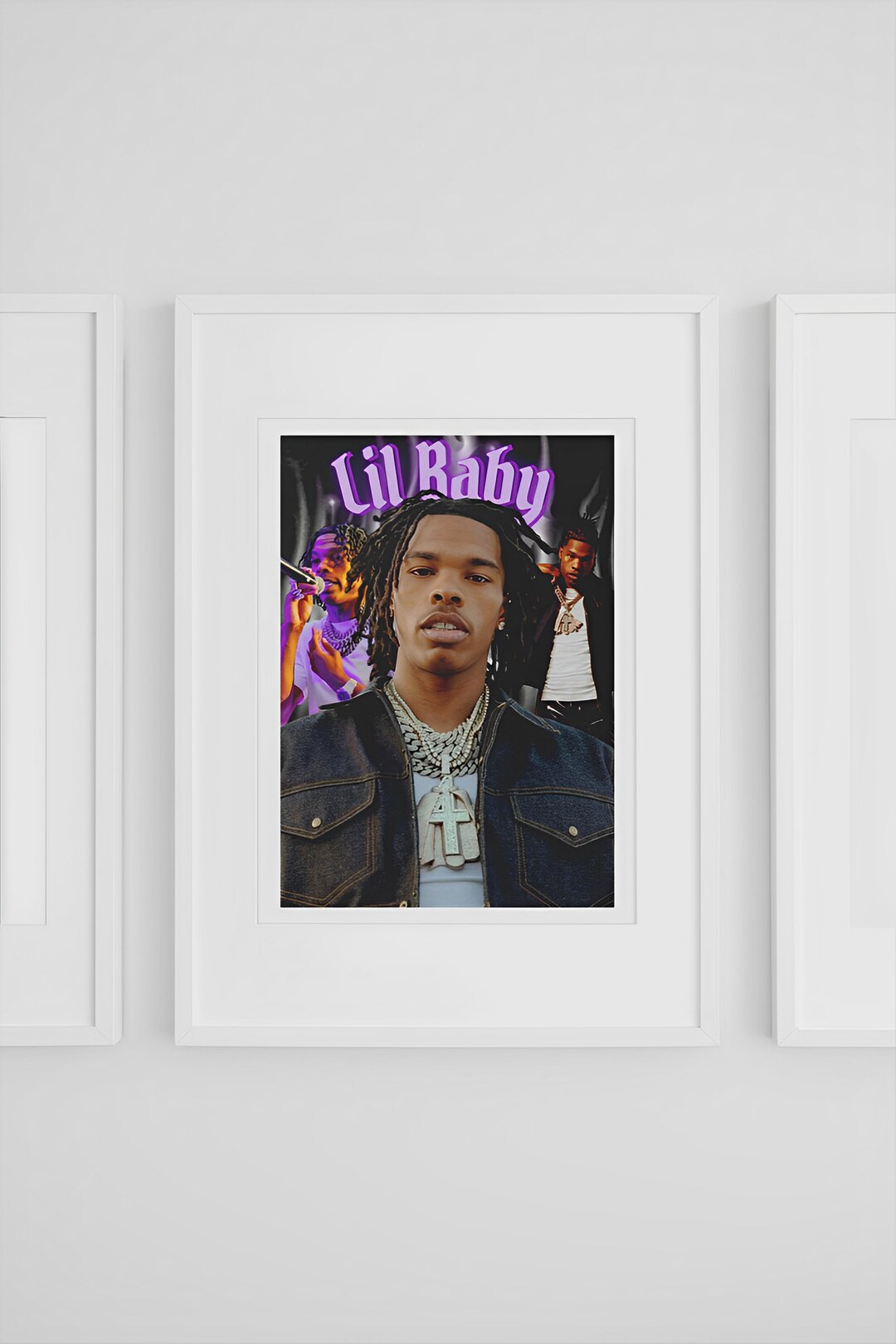 Lil Baby Poster, Digital Download, Room Decor, Gift for Girlfriend ...