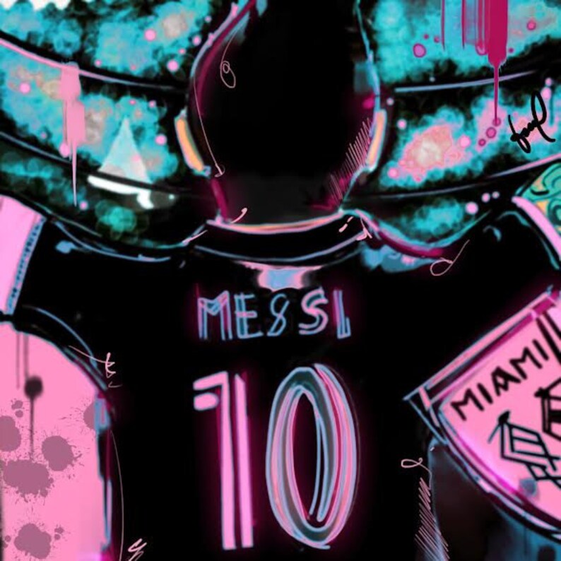 Lionel Messi Digital Print - Etsy