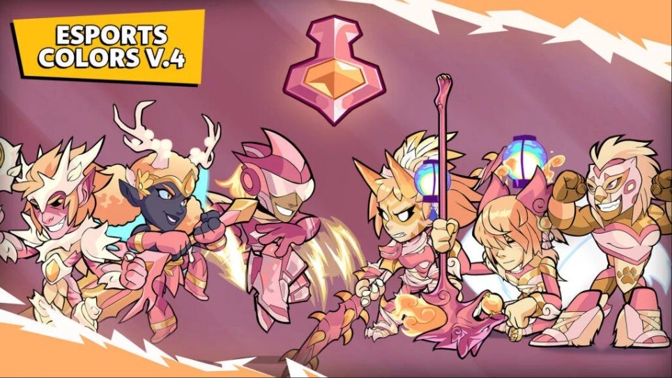Brawlhalla 60x Esports Colors V4 All Legends - Etsy