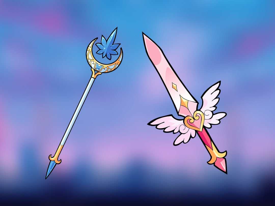 Brawlhalla Mahou Shoujo Weapons Pack - Etsy