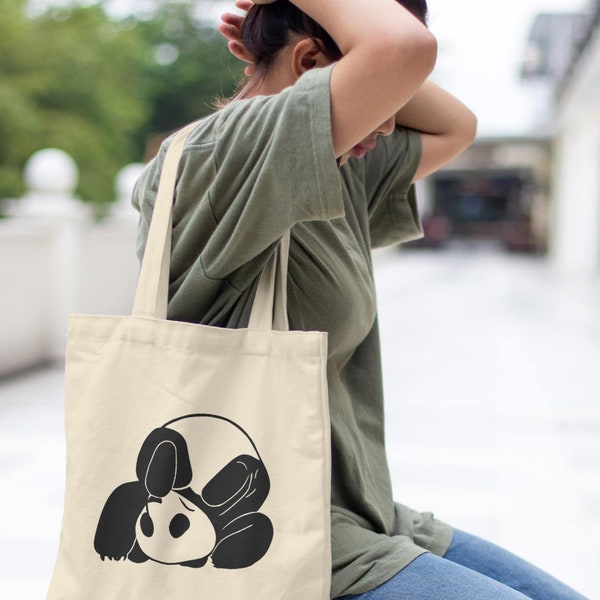 Panda Tote Bag - Etsy
