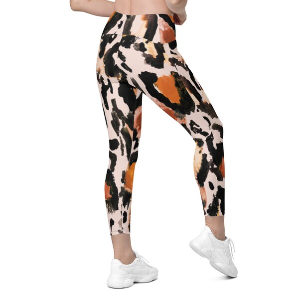 Leopard Skin Leggings - Etsy