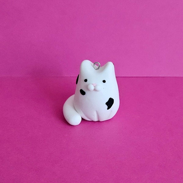 Cat Keychain - Etsy
