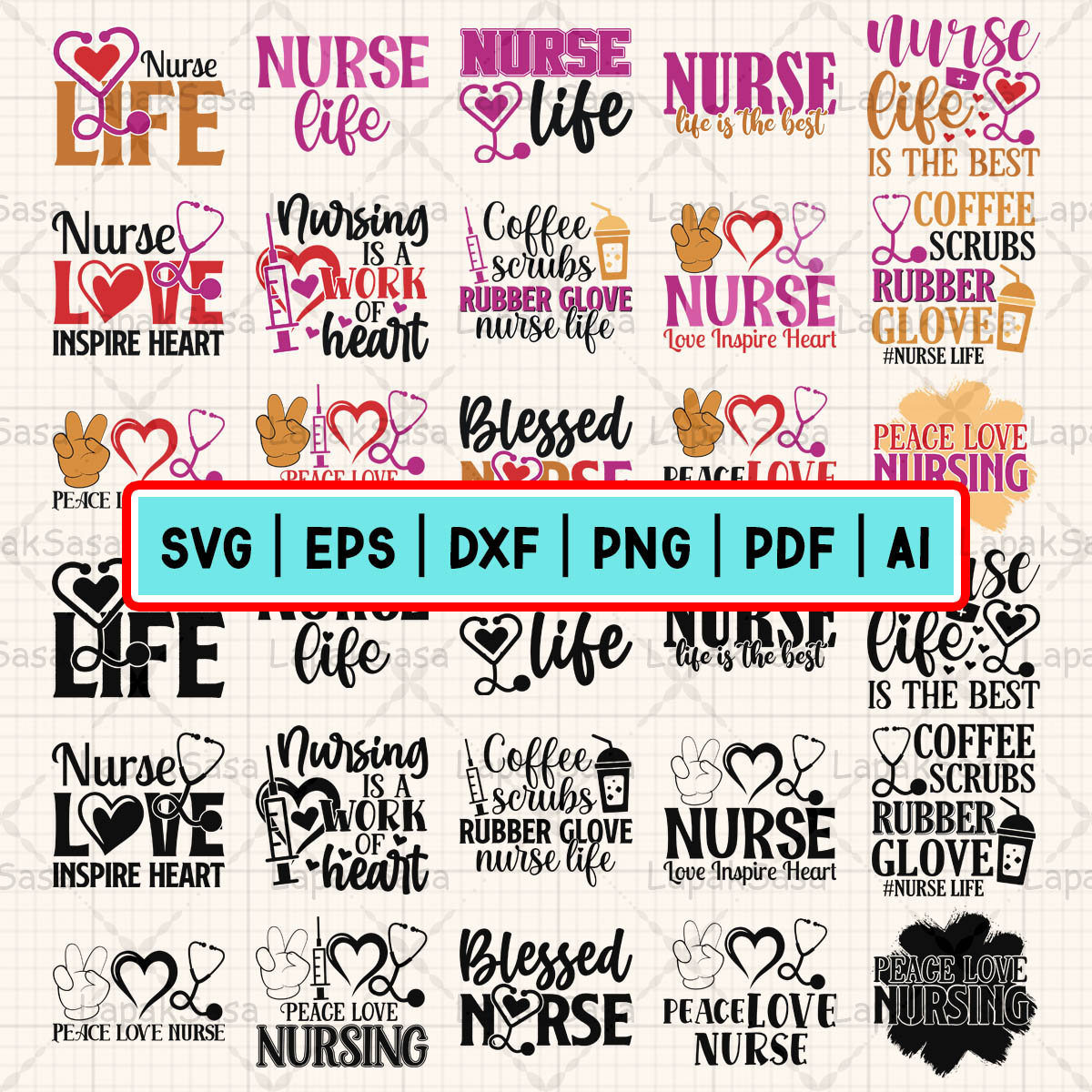 Nurse Svg Bundle Nurse Quotes Svg Doctor Svg Nurse Shirt - Etsy