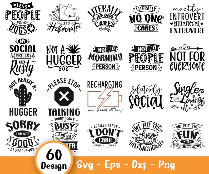 Introvert Svg Bundle, Introvert Svg, Introvert Shirt Svg, Introvert ...