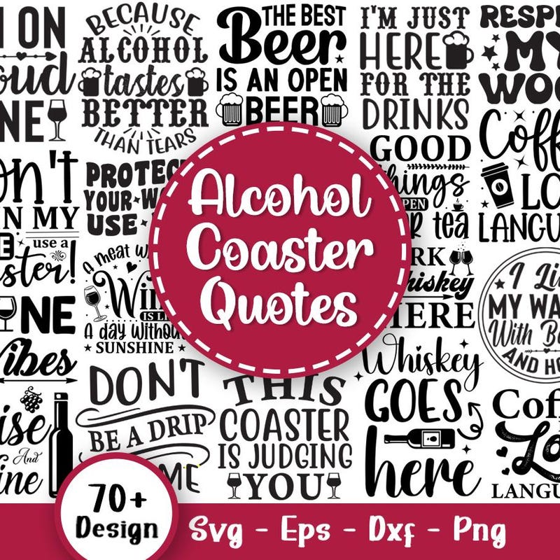 Drinking Quotes Svg - Etsy