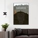 Mountain Poster, Success Mountain Poster, Home Office Decor, Home ...