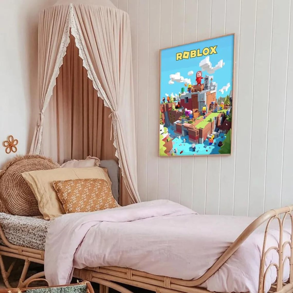 A4-100x140 Cm. Roblox Poster, Roblox Fan Gift, Roblox Print, Video Game ...